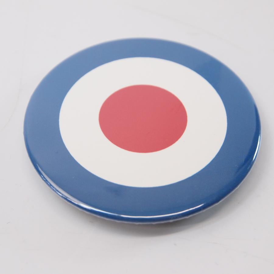 Button badge 54mm MOD Target 缶バッジ ターゲットマーク Vespa Lambretta ベスパ ランブレッタ ...