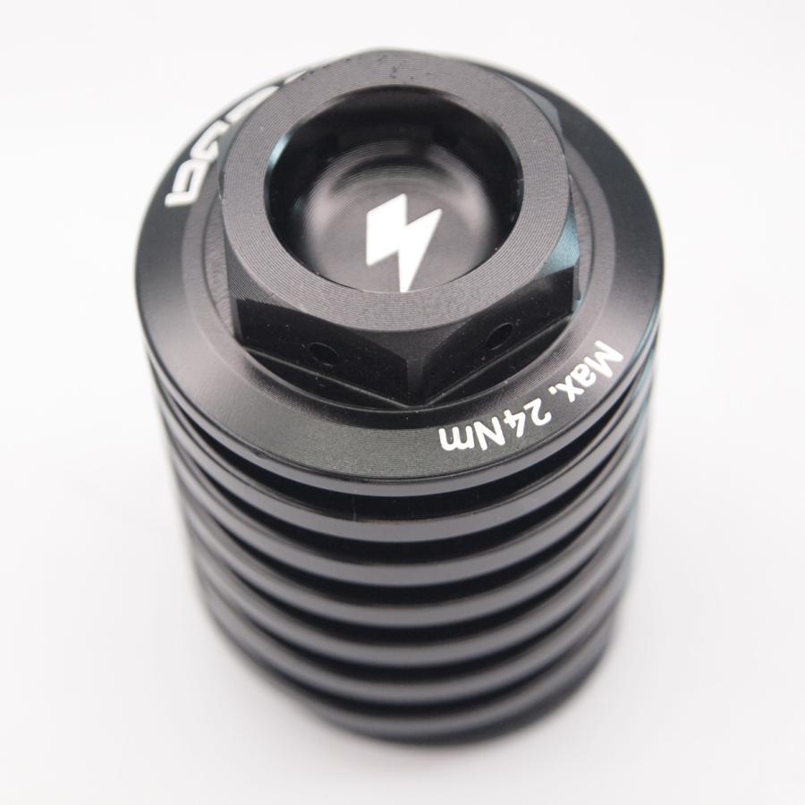 Oil drain plug BGM PRO CNC matt black all Piaggio Leader LEM HE IGET ...