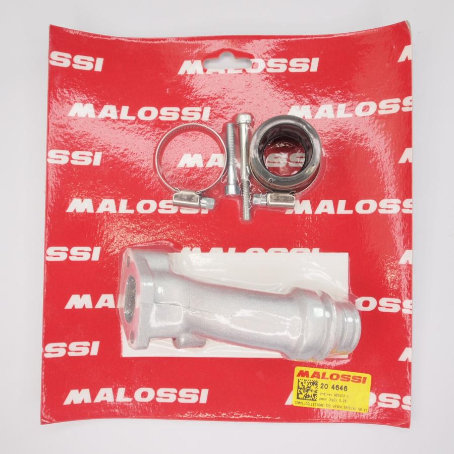 Intake manifold -Malossi 2-stud rotary valve- for Vespa 50s 100 ET3 CS=28.5mm ビッグキャブ用 インマニ ベスパ ...