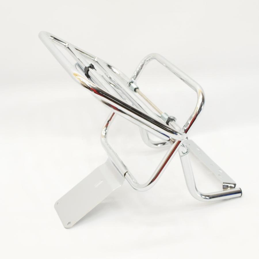 Rear rack fold down Vespa P/PX chrome メッキ リア キャリア P200E PX200FL PX200E ...