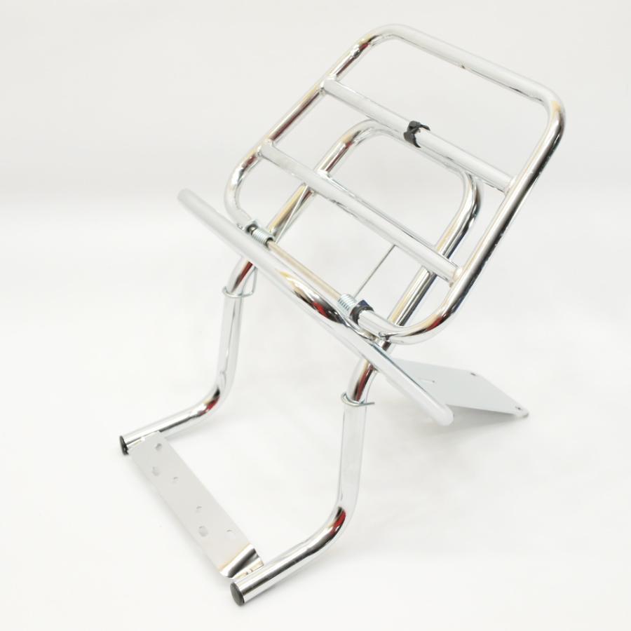 Rear rack fold down Vespa P/PX chrome メッキ リア キャリア P200E PX200FL PX200E ...