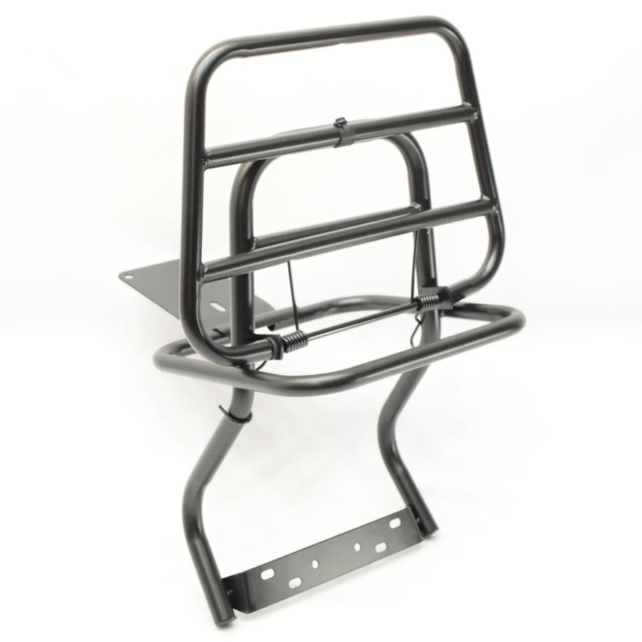 Rear rack fold down Vespa P/PX black 黒 リア キャリア P200E PX200FL PX200E ...
