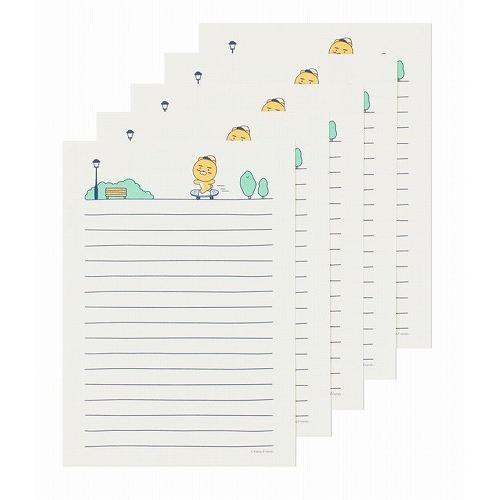 KAKAO FRIENDS 公式グッズ HAPPY WEEK LETTER SETS カカオフレンズ レターセット ライアン アピーチ 韓国 : エムココ - 通販 - Yahoo!ショッピング