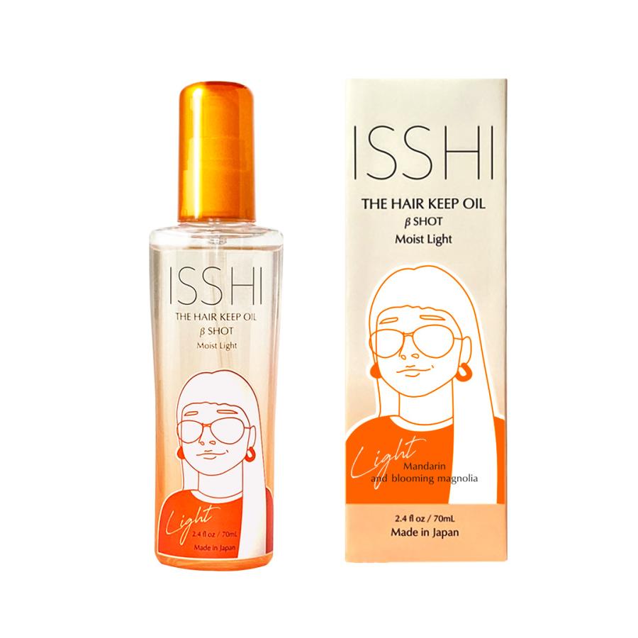イッシ ISSHI ザ ヘアキープオイル βショットモイスト ライト フローラルフルーティ（微香性）70ml : エムコスメスタイル Yahoo!店 - 通販 - Yahoo!ショッピング