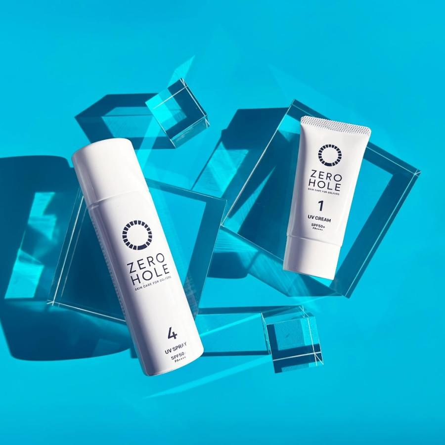 ZERO HOLE ゼロホール 日やけ止めクリーム SPF50+ PA++++（無香料）25g ウォータープルーフ ゴルフ専用 日焼け止め UVケア : エムコスメスタイル Yahoo!店 ...