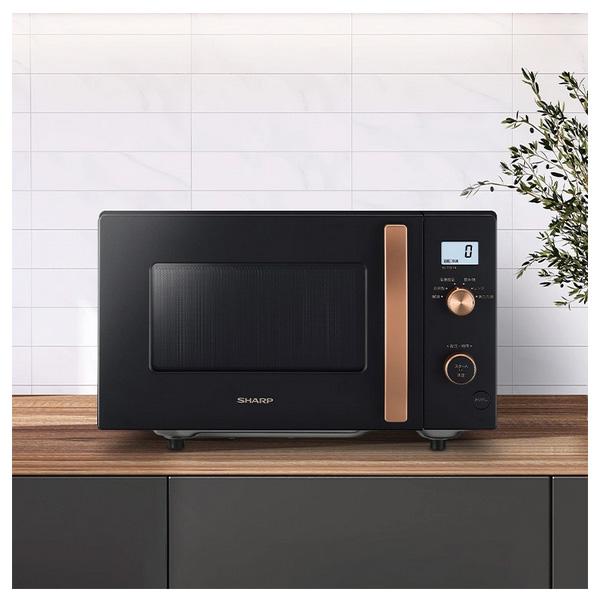 SHARP シャープ 単機能レンジ RE-TS174-B [RETS174B] ヘルツフリー フラットタイプ 17L ＊5＊ ブラック系 : ミュージック昭和 - 通販 - Yahoo!ショッピング