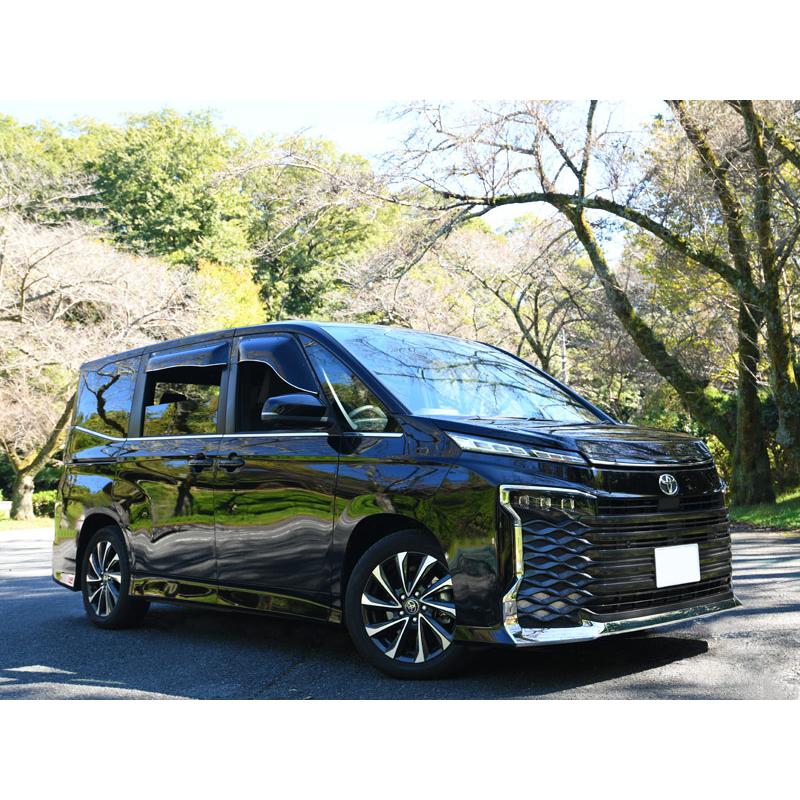 BLACKY-X オックスバイザーブラッキーテン OXバイザー バイザー フロント トヨタ ノア ヴォクシー スズキ ランディ ドアバイザー BL-131 UVカット :BL-131:MDN ...