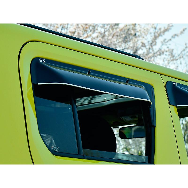 BLACKY-X オックスバイザーブラッキーテン OXバイザー バイザー リア ダイハツ タフト 2020年6月〜 ドアバイザー LA900S ...