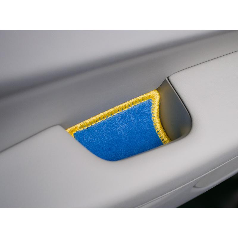 ドアポケットマット アッパー フロントドア左右・リアドア左右4枚セット マット スウェーデンカラー Firestorm Runway ボルボ ...