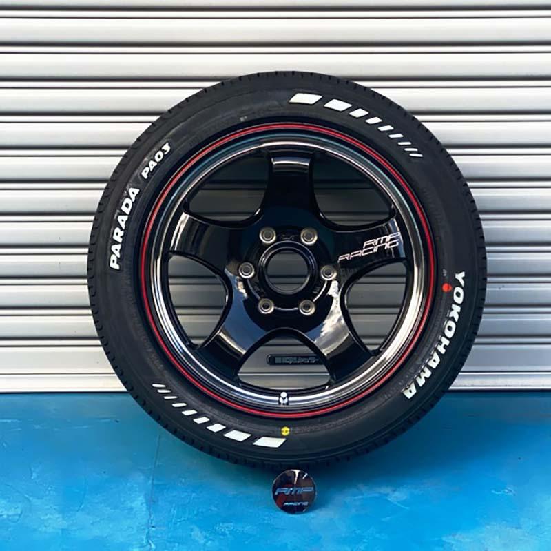マルカサービス MARUKA MID RMP RACING R05HC ホイール/YOKOHAMA PARADA PA03 225/50R18C 107/105H タイヤ 4本セット ...