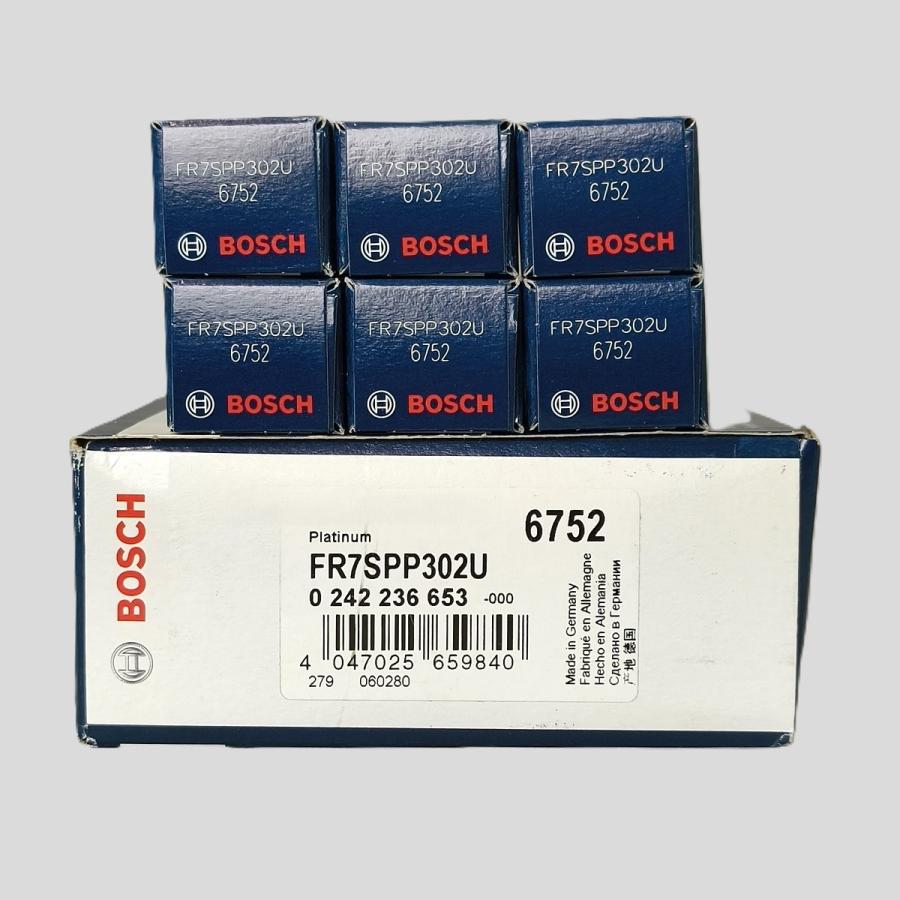 BMW ビーエムダブリュー F10 528i ＜スパークプラグ 6本セット＞ 12120037663 「BOSCH」FR7SPP302U ...