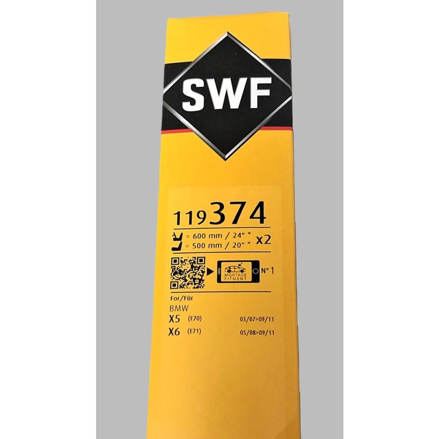 BMW ビーエムダブリュー F70 X5 / F71 X6 2007~11 右ハンドル 61610034741 ＜F ワイパーブレードセット ...