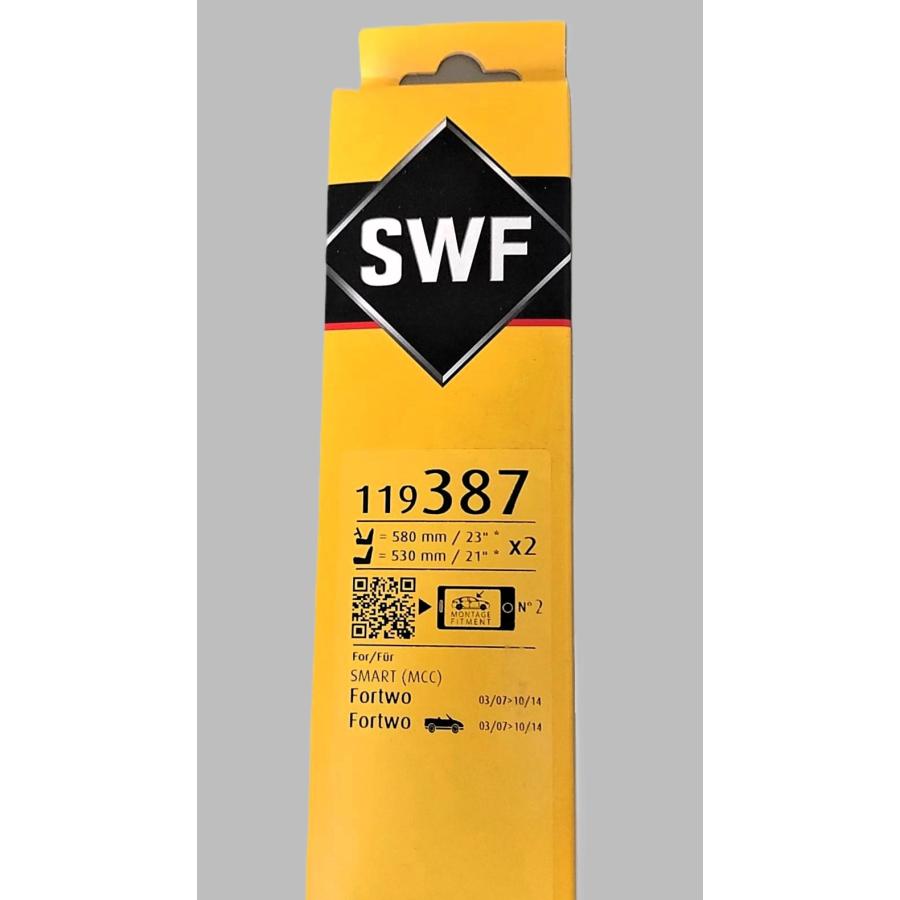 SMART スマート フォーツー (451) 2007〜2014 右ハンドル 4518200045 ＜F ワイパーブレードセット＞ 580 ...