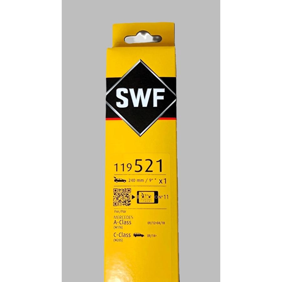 MERCEDES-BENZ メルセデス・ベンツ W176 Aクラス 2012~ 1768200545 ＜リア ワイパーブレード＞ 240MM ...