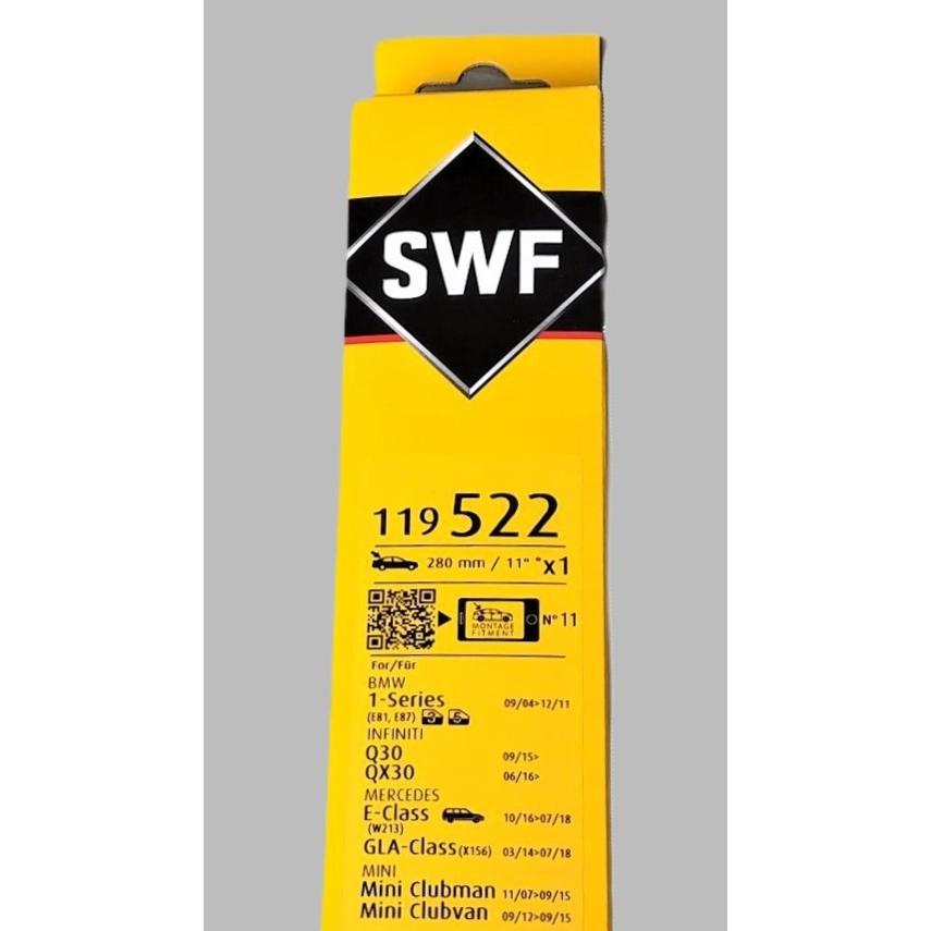 BMW ビーエムダブリュー E87 1シリーズ 2004~11 61627138508 ＜リア ワイパーブレード＞ 280MM 「SWF ...