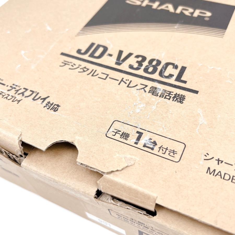 SHARP アウトレット 展示開梱品 送料無料 シャープ 電話機 デジタルコードレス電話機 子機1台タイプ ホワイト系 JD-V38CL : HARU CAT STORE Yahoo!店 ...