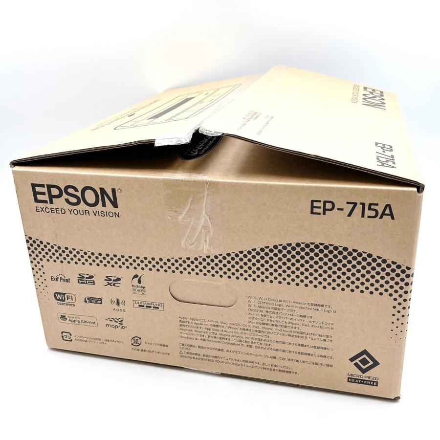 カラリオ アウトレット 箱ダメージあり エプソン プリンター EP-715A A4 インクジェット複合機 EPSON : HARU CAT STORE Yahoo!店 - 通販 - Yahoo ...