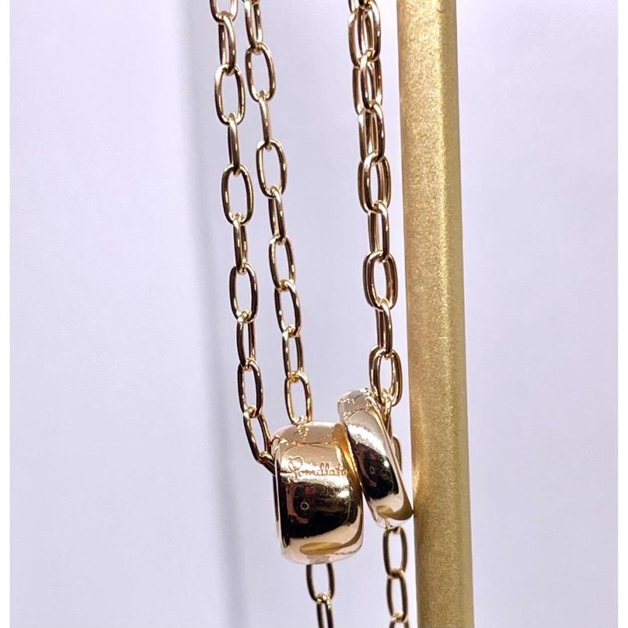 新品磨き済 ポメラート イコニカ*ネックレス*750PG×WG)*pomellato*K18 : s605 : Me,MiNE - 通販 - Yahoo!ショッピング