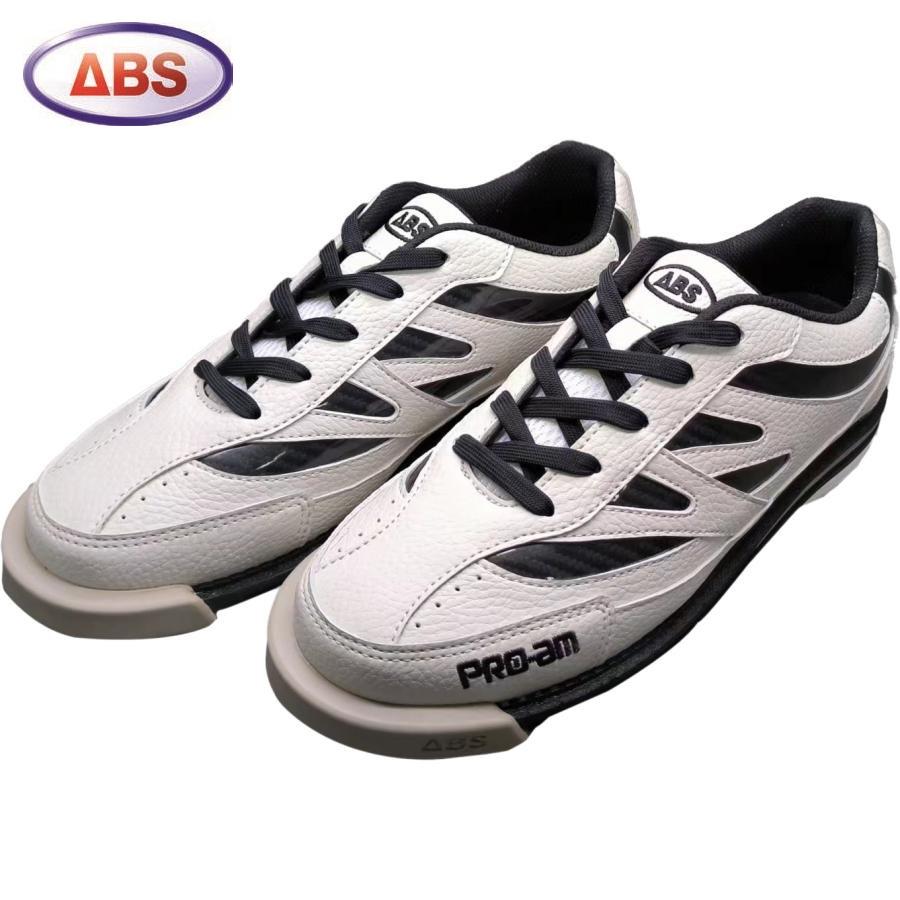 S-505スタイリッシュ（ホワイト/ブラック） / ABS ボウリングシューズ : メビウス ストア MEBIUS DESIGN - 通販 - Yahoo!ショッピング