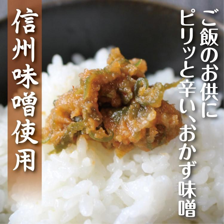 青とうがらし味噌 130g×3袋 : 信州 芽吹堂 - 通販 - Yahoo!ショッピング