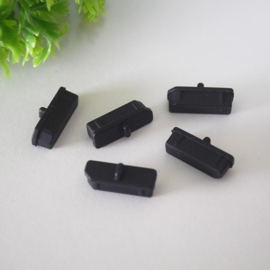 DisplayPort ディスプレイポート コネクター カバー 端子カバー 保護 カバーキャップ カラー ブラック 5個セット : メカニック ...