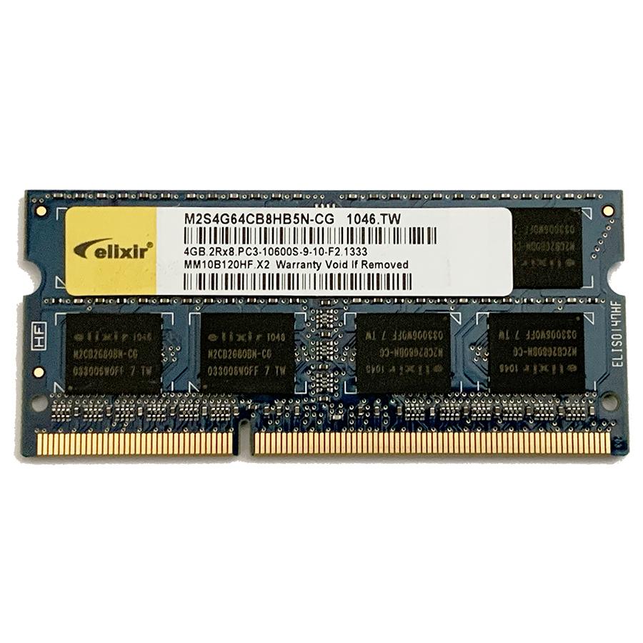 Elixir ノートPC用 メモリ DDR3 PC3-10600 SODIMM 4GB×1枚 : メカニックサポートYahoo!店 - 通販 - Yahoo!ショッピング