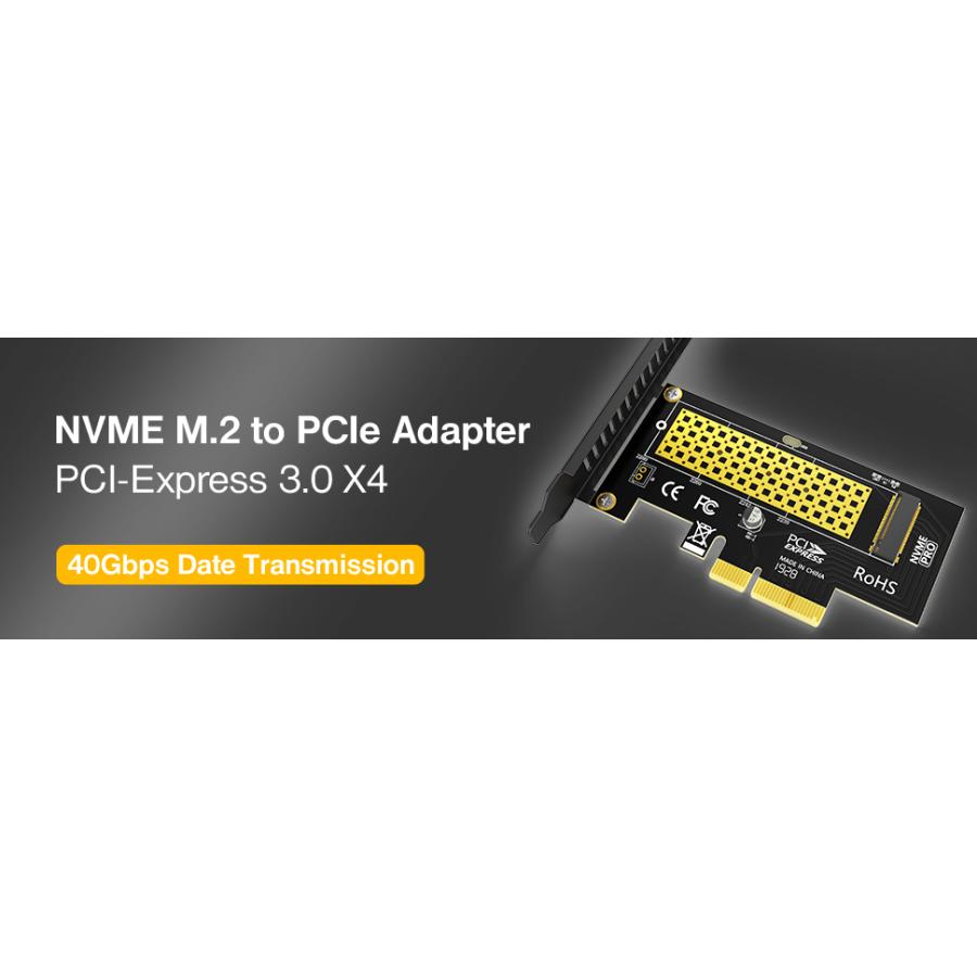 【拡張カード】 M.2 NVMe SSD M-key PCI-E 3.0 サポートサイズ2230/2242/2260/2280 : メカニック ...