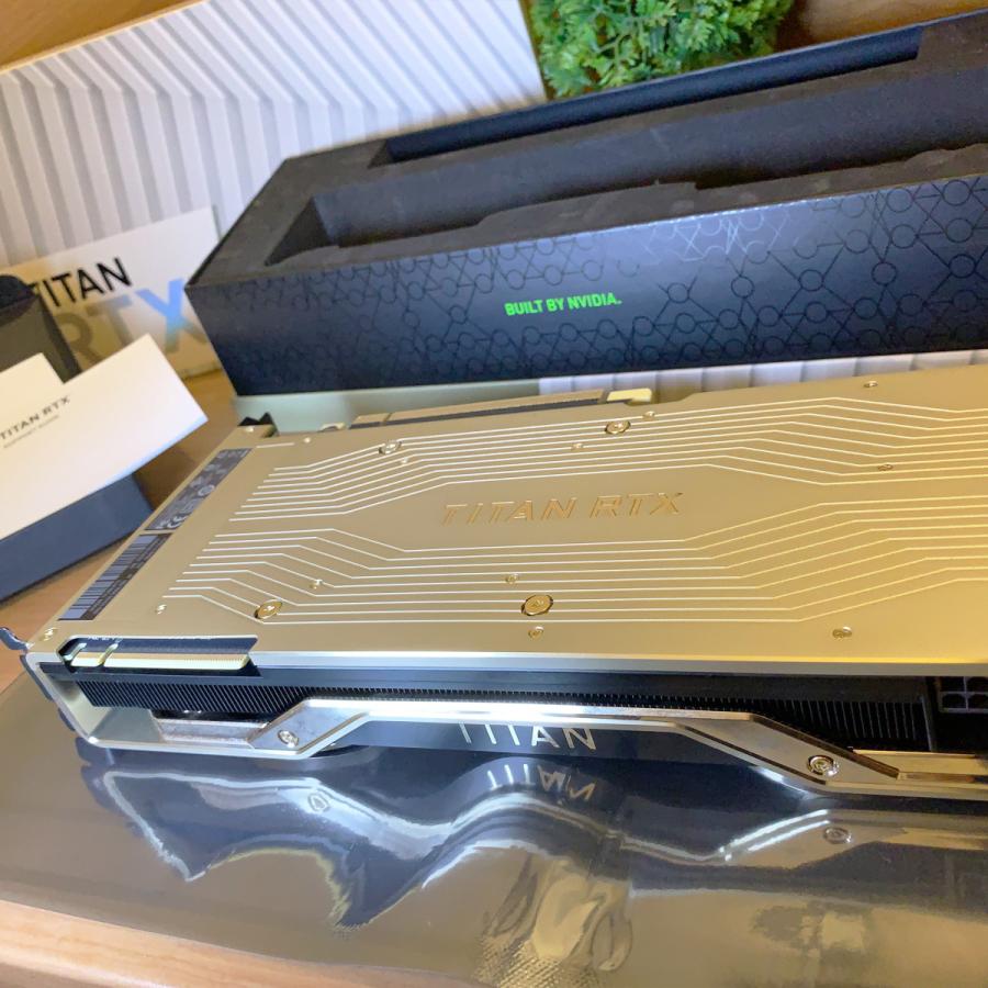中古】グラフィックボード NVIDIA TITAN RTX PCIExp 24GB GDDR6 中古】グラフィックボード NVIDIA TITAN RTX PCIExp 24GB GDDR6