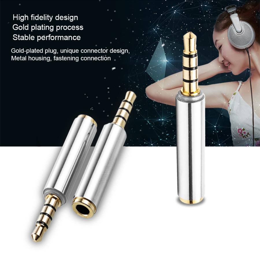 【規格変換アダプター】 OMTP と CTIA の規格変換が出来る アダプター 3.5mm イヤホン プラグ x1個 : メカニックサポート ...