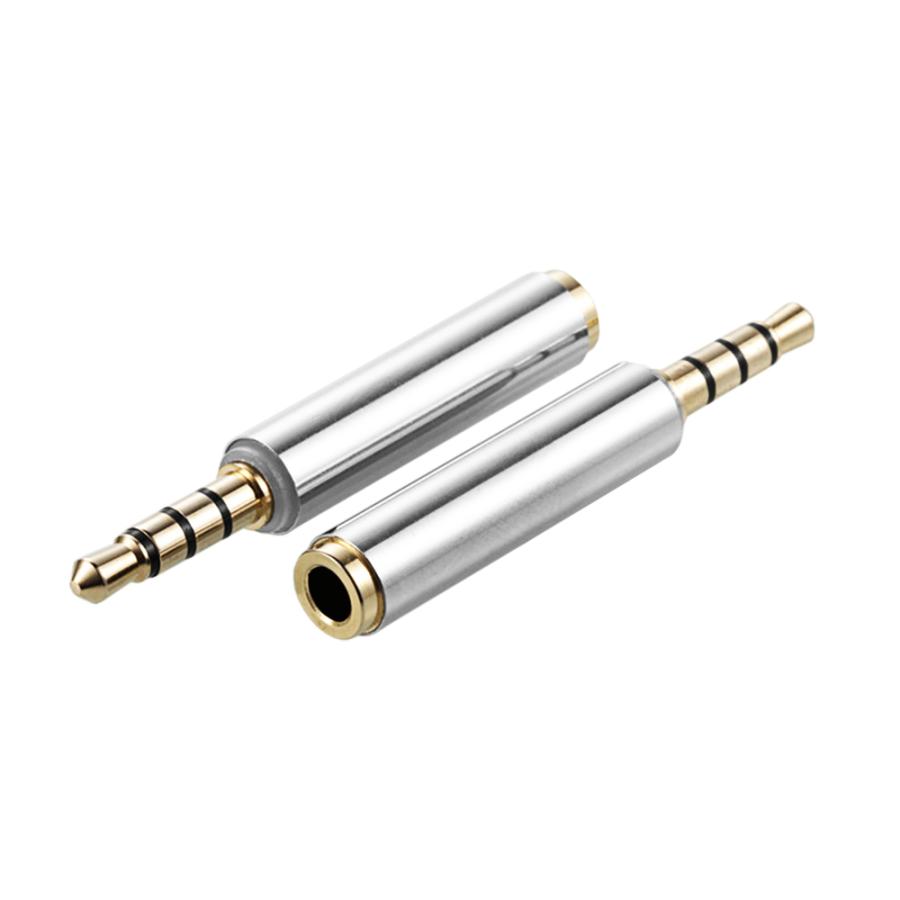 【規格変換アダプター】 OMTP と CTIA の規格変換が出来る アダプター 3.5mm イヤホン プラグ x1個 : メカニックサポート ...