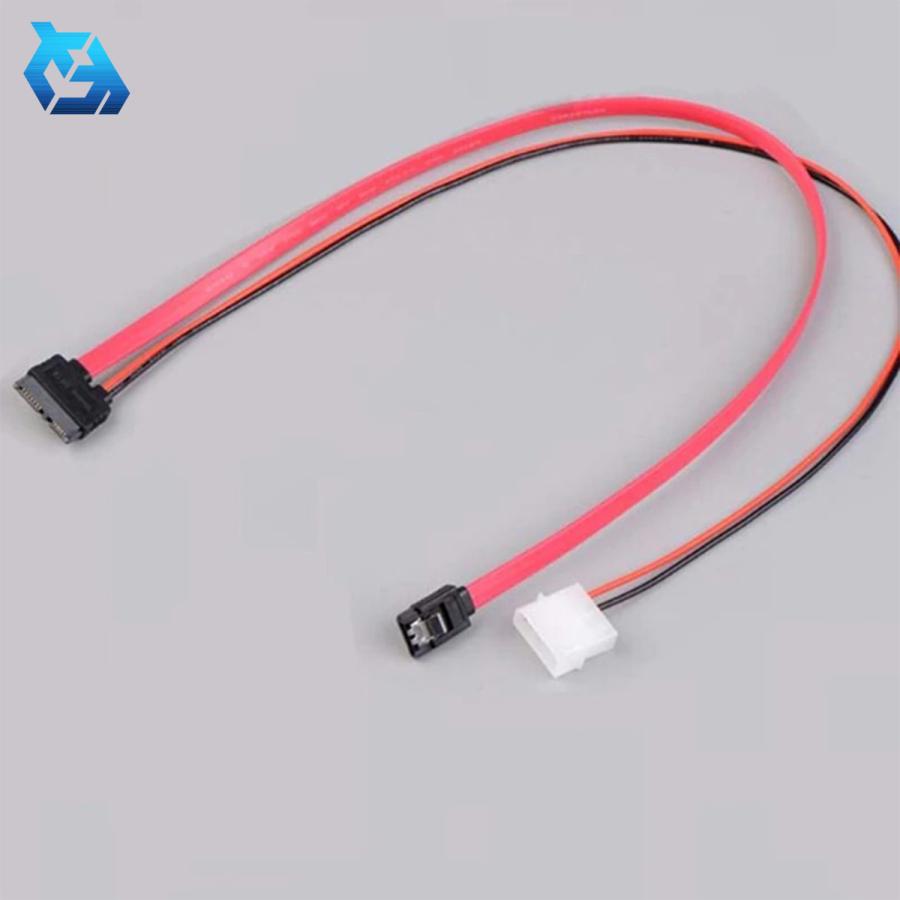 【30cmタイプ】スリムSATA を SATA + IDE へ 変換ケーブル SLIM 13Pin ⇔ 変換 x1 : メカニックサポートYahoo!店 - 通販 - Yahoo!ショッピング