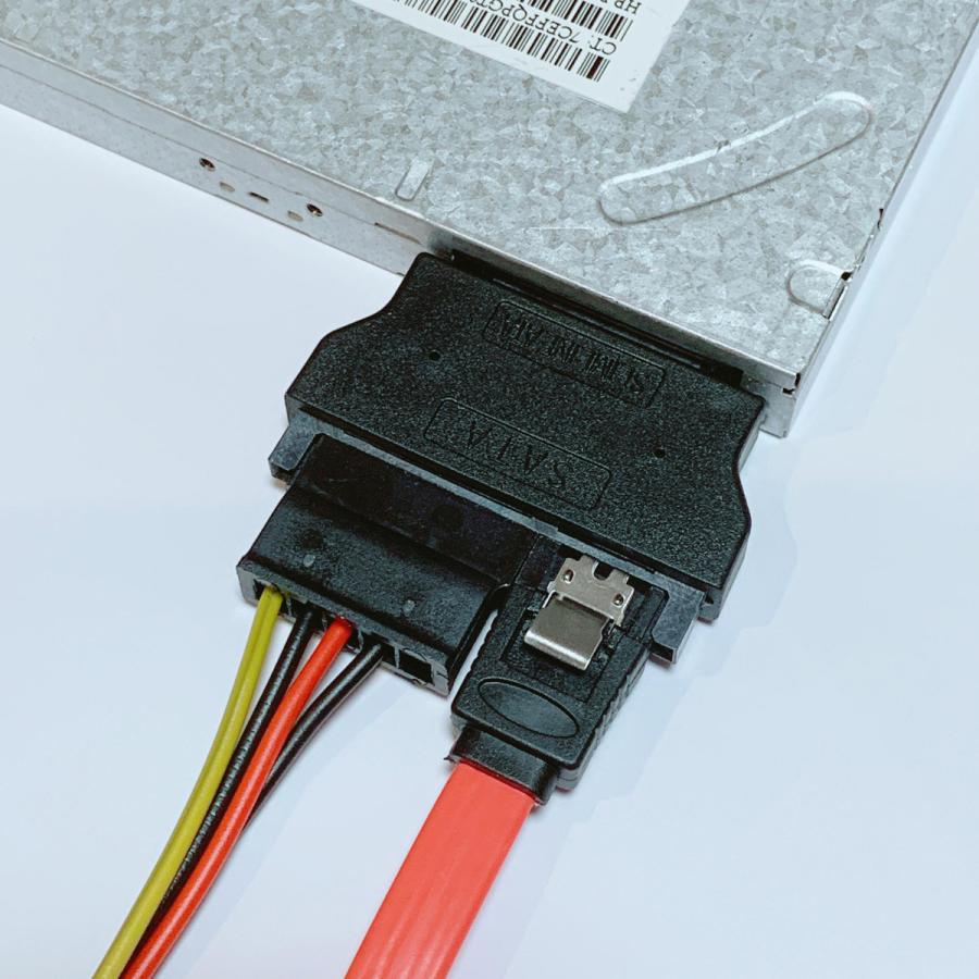 スリム SATA 変換アダプター 22Pin (オス) ⇔ SLIM 13Pin (メス) 変換 アダプター コネクタx1 : メカニックサポートYahoo!店 - 通販 - Yahoo!ショッピング