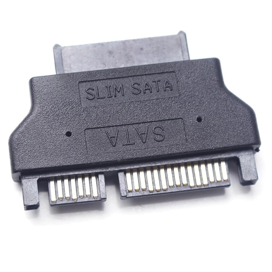 スリム SATA 変換アダプター 22Pin (オス) ⇔ SLIM 13Pin (メス) 変換 アダプター コネクタx1 : メカニックサポートYahoo!店 - 通販 - Yahoo!ショッピング