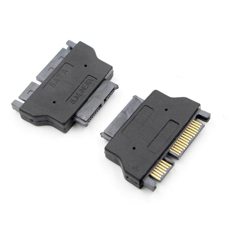 スリム SATA 変換アダプター 22Pin (オス) ⇔ SLIM 13Pin (メス) 変換 アダプター コネクタx1 : メカニックサポートYahoo!店 - 通販 - Yahoo!ショッピング