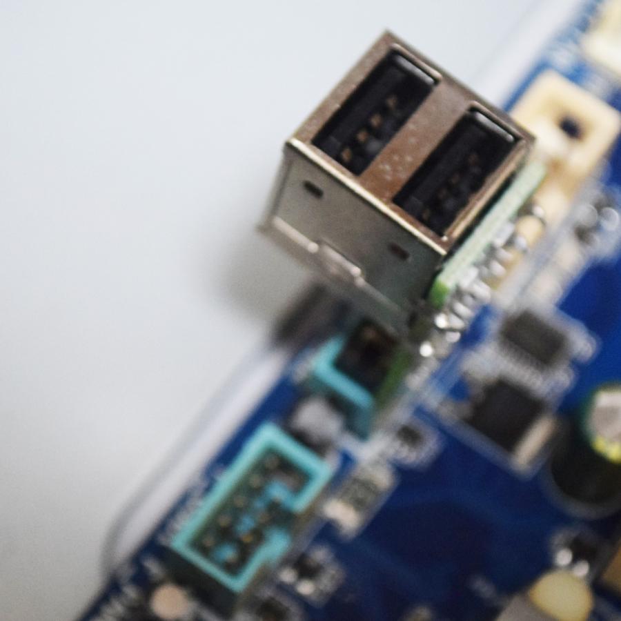 マザーボード 内部USB を USB Type-A 2ポート 増設 内部用 USB2.0 HUB 9ピンUSB アダプター : メカニックサポートYahoo!店 - 通販 - Yahoo!ショッピング