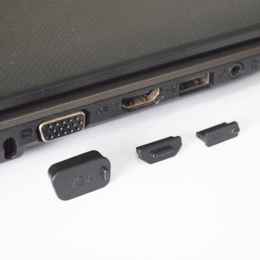 VGA コネクター カバー 端子カバー 保護 カバーキャップ カラー ブラック 10個セット : メカニックサポートYahoo!店 - 通販 ...