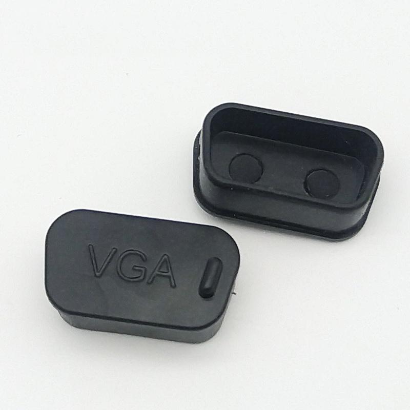 VGA コネクター カバー 端子カバー 保護 カバーキャップ カラー ブラック 10個セット : メカニックサポートYahoo!店 - 通販 ...
