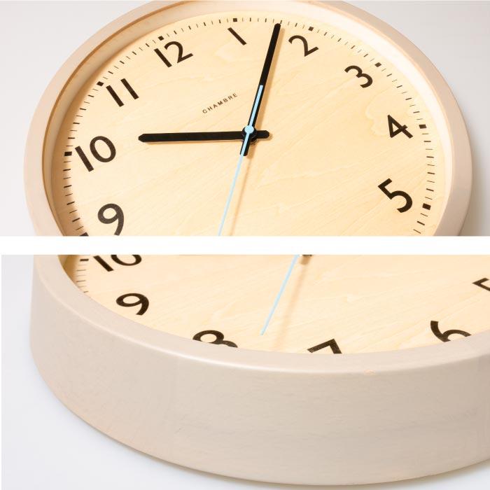 電波時計 壁掛け アナログ 掛け時計 木製 DROP CLOCK 丸型 ウォールクロック 静音 ナチュラル オーク ウォルナット ブナ 掛時計 リビング オフィス おしゃれ : mecu ...