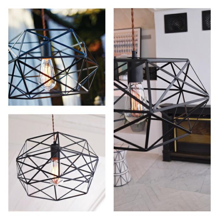 ペンダントライト 吊下げ灯 1灯 電気傘 エジソン電球L付き 60W E26 電球色 白熱電球 フィラメント 白熱球 照明器具 フレーム 北欧風 店舗 インテリア おしゃれ : mecu ...