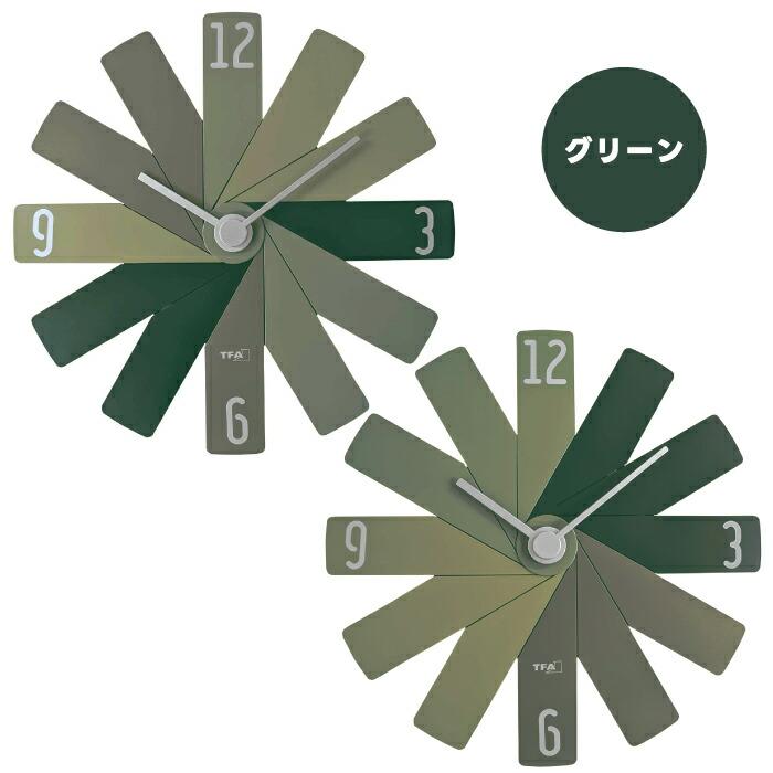 壁掛け時計 おしゃれ TFA 掛時計 自分で組み立てる DIY時計 CLOCK IN THE BOX アナログ ウォールクロック 掛け時計 ...