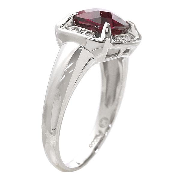 送料無料 本物 ガーネットダイヤモンドリング PT1000プラチナ ガーネット2.73ct ダイヤ0.10ct 13号 おしゃれ 高級 レディースアクセサリー : MEDAKA ヤフーショップ ...