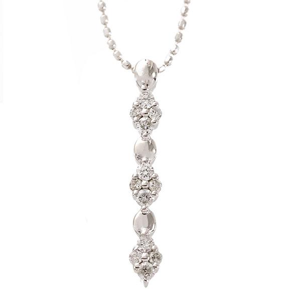 送料無料 本物 ダイヤモンドネックレス K18WG ホワイトゴールド ダイヤモンド0.18ct レディースペンダント 普段使い おしゃれ : MEDAKA ヤフーショップ - 通販 ...