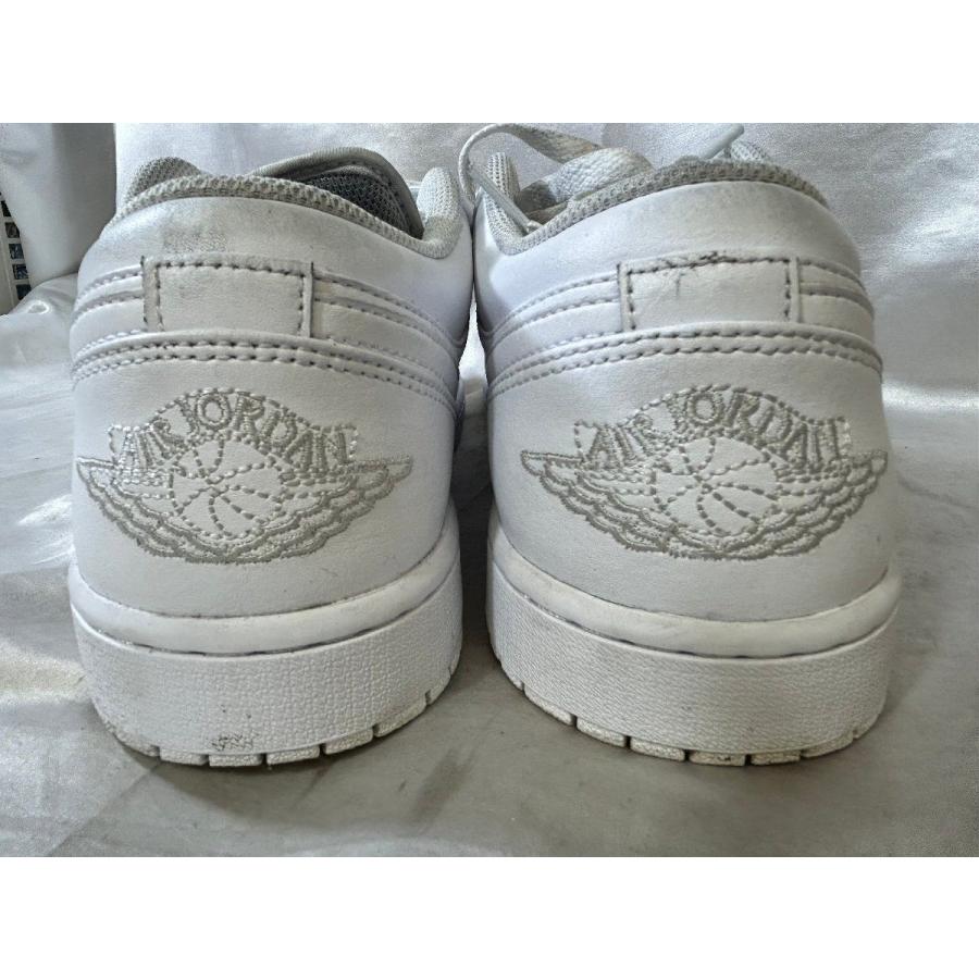 NIKE ナイキ Air Jordan 1 Low Triple White 553558-136 28.5cm ローカットスニーカー 箱付き ...