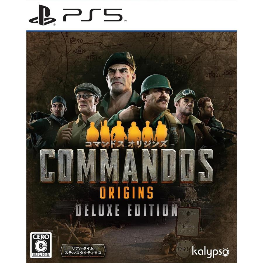 『予約前日出荷』{PS5} Commandos: Origins Deluxe Edition(コマンドス オリジンズ デラックスエディション) Kalypso Media(20250522 ...