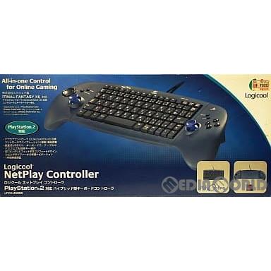 logicool 『中古即納』{ACC}{PS2} NetPlay Controller(ネットプレイ コントローラ) PlayStation2対応 ハイブリッド型キーボードコントローラ ...
