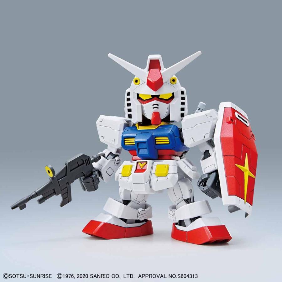 BANDAI 『中古即納』{PTM} SD EX-STANDARD ハローキティ / RX-78-2 ガンダム 機動戦士ガンダム×ハローキティ プラモデル(5058924) バンダイスピリッツ ...