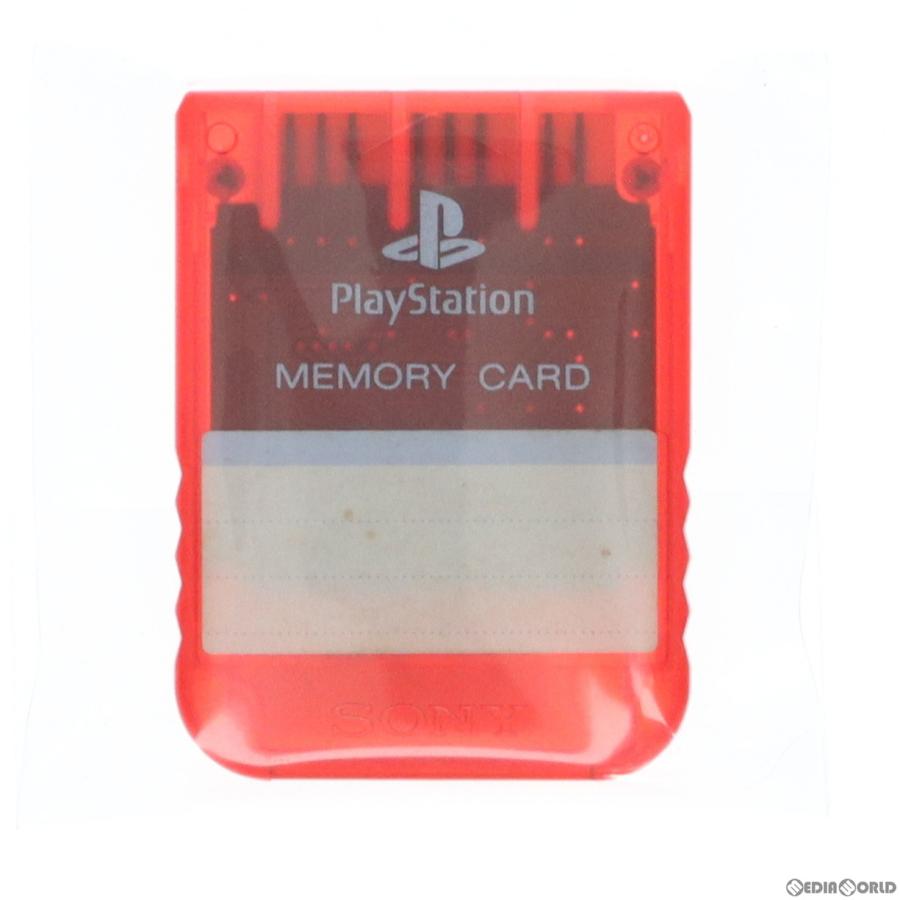『中古即納』{ACC}{PS} PlayStation(プレイステーション) メモリーカード チェリー・レッド SCE(SCPH-1020RI)(19980226) : 60014073001 ...