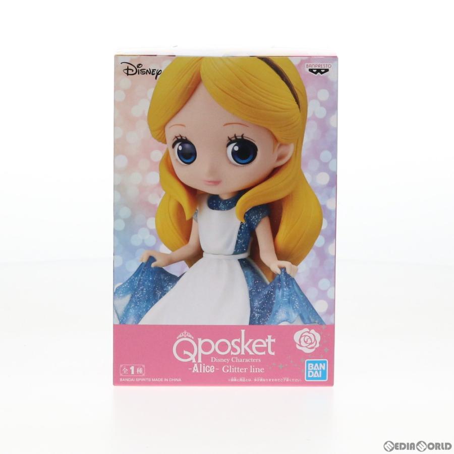 『中古即納』{FIG} アリス Q posket Disney Characters -Alice- Glitter line ふしぎの国のアリス フィギュア プライズ バンプレスト ...