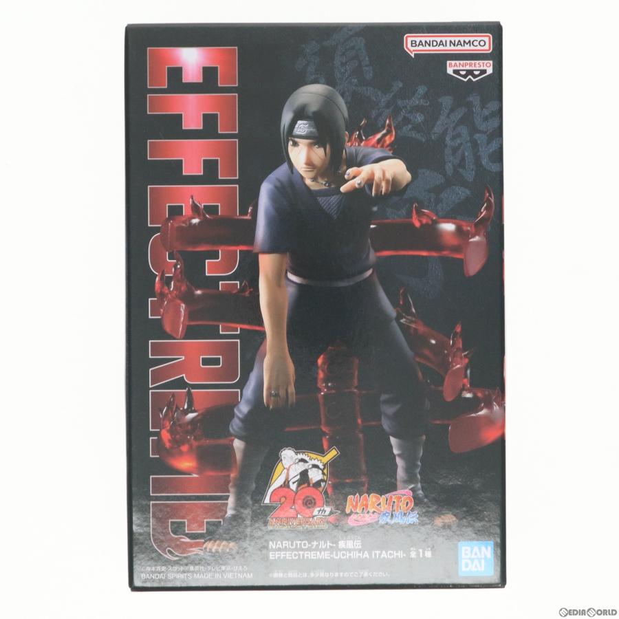 『中古即納』{FIG} うちはイタチ NARUTO-ナルト- 疾風伝 EFFECTREME-UCHIHA ITACHI- フィギュア プライズ(2638011) バンプレスト(20230610 ...