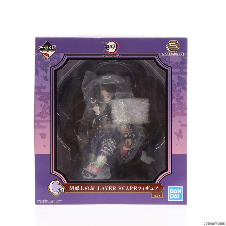 『中古即納』{FIG} C賞 胡蝶しのぶ(こちょうしのぶ) LAYER SCAPE フィギュア 一番くじ 鬼滅の刃 〜鬼殺の志 弐〜 プライズ(59983) バンダイスピリッツ ...